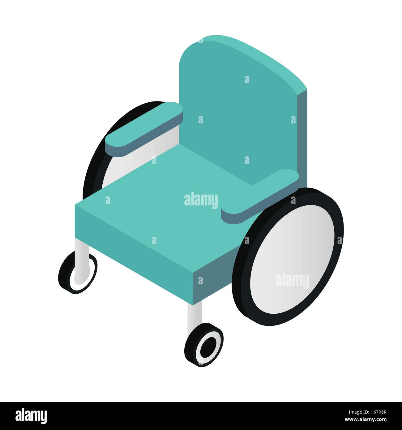Wheelchair isometric 3d icon Stock Vector Image & Art - Alamy