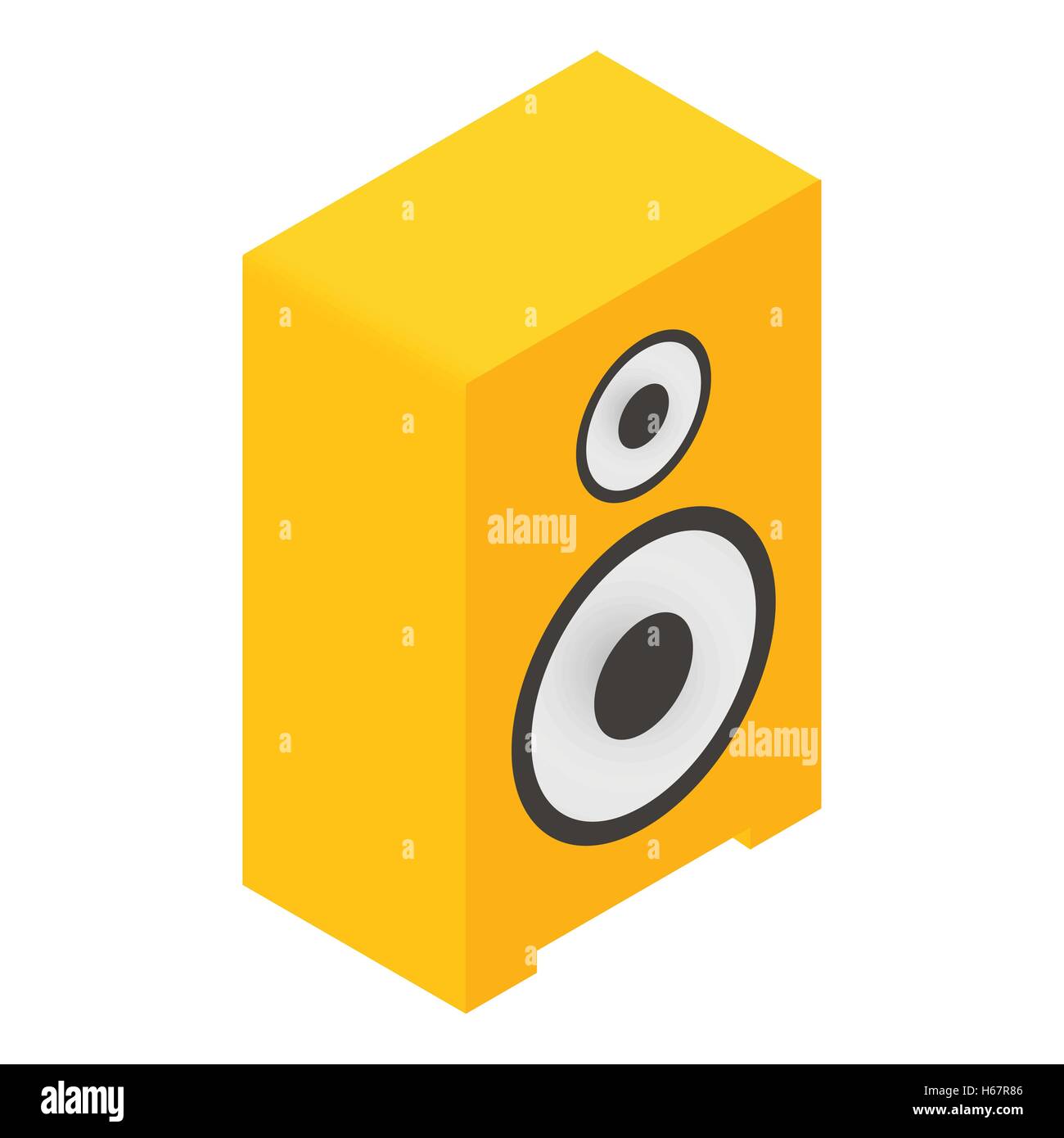 New Sound Speaker Isometric 3d Icon Stock Vector Image And Art Alamy
