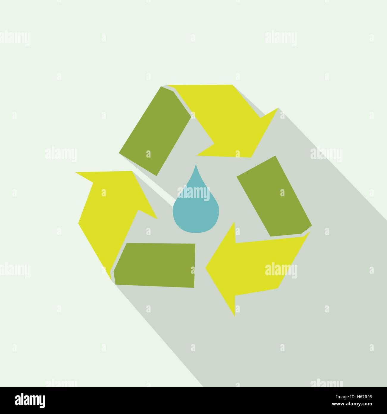 Reflection of life cycle Stock Vector Images - Alamy