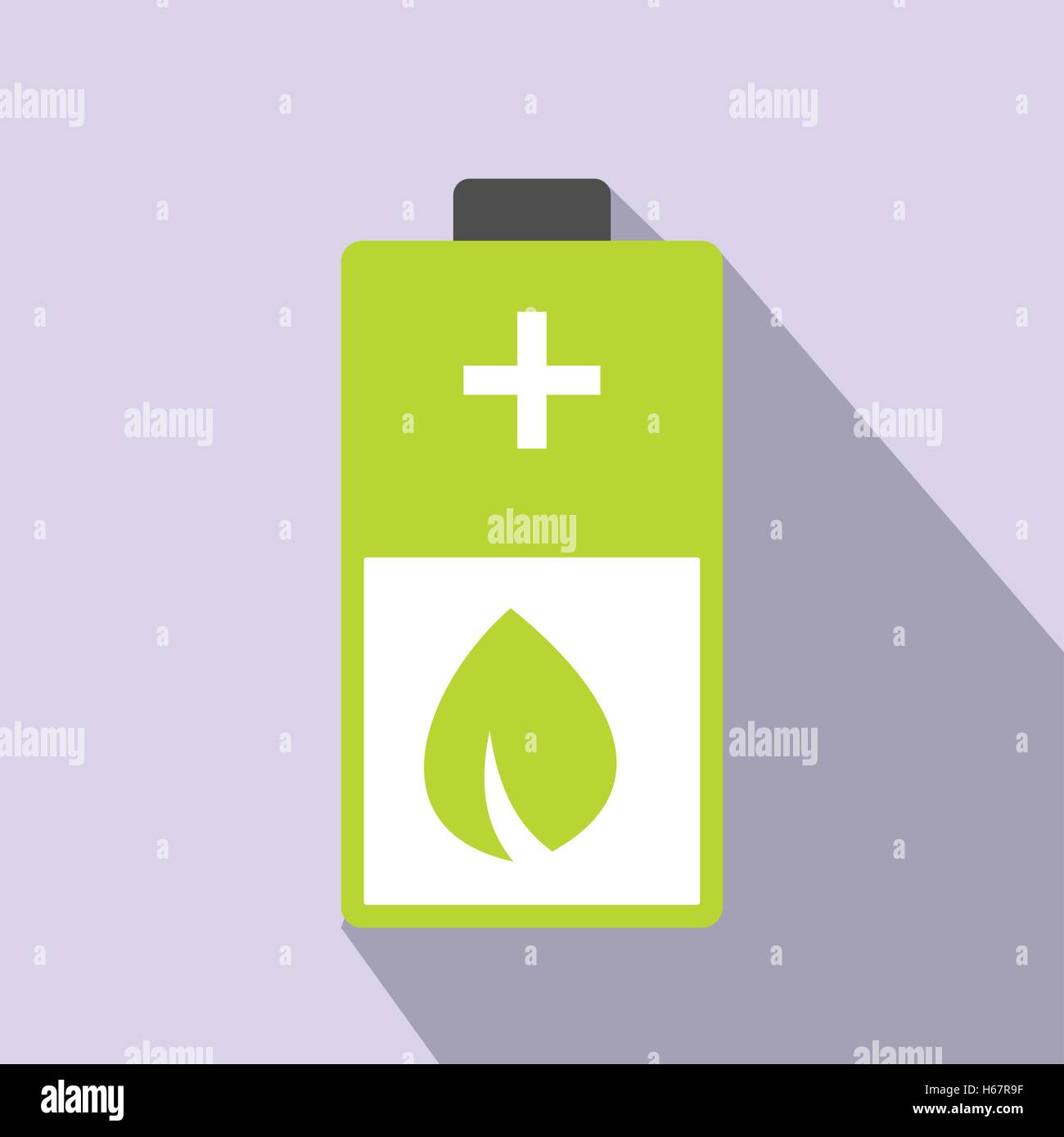 Eco energy battery icon Stock Vector Image & Art - Alamy