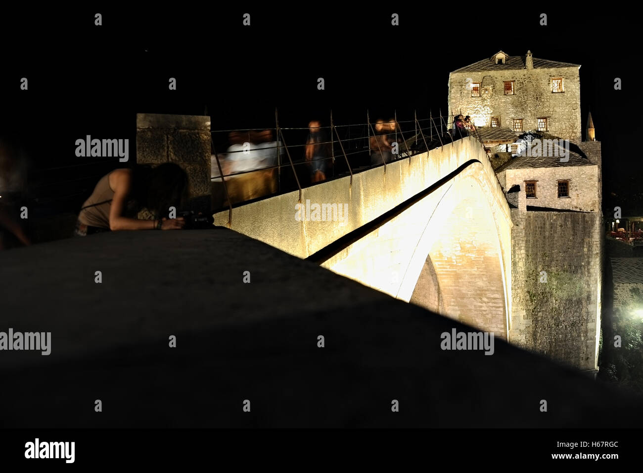 Mostar night hi-res stock photography and images - Alamy