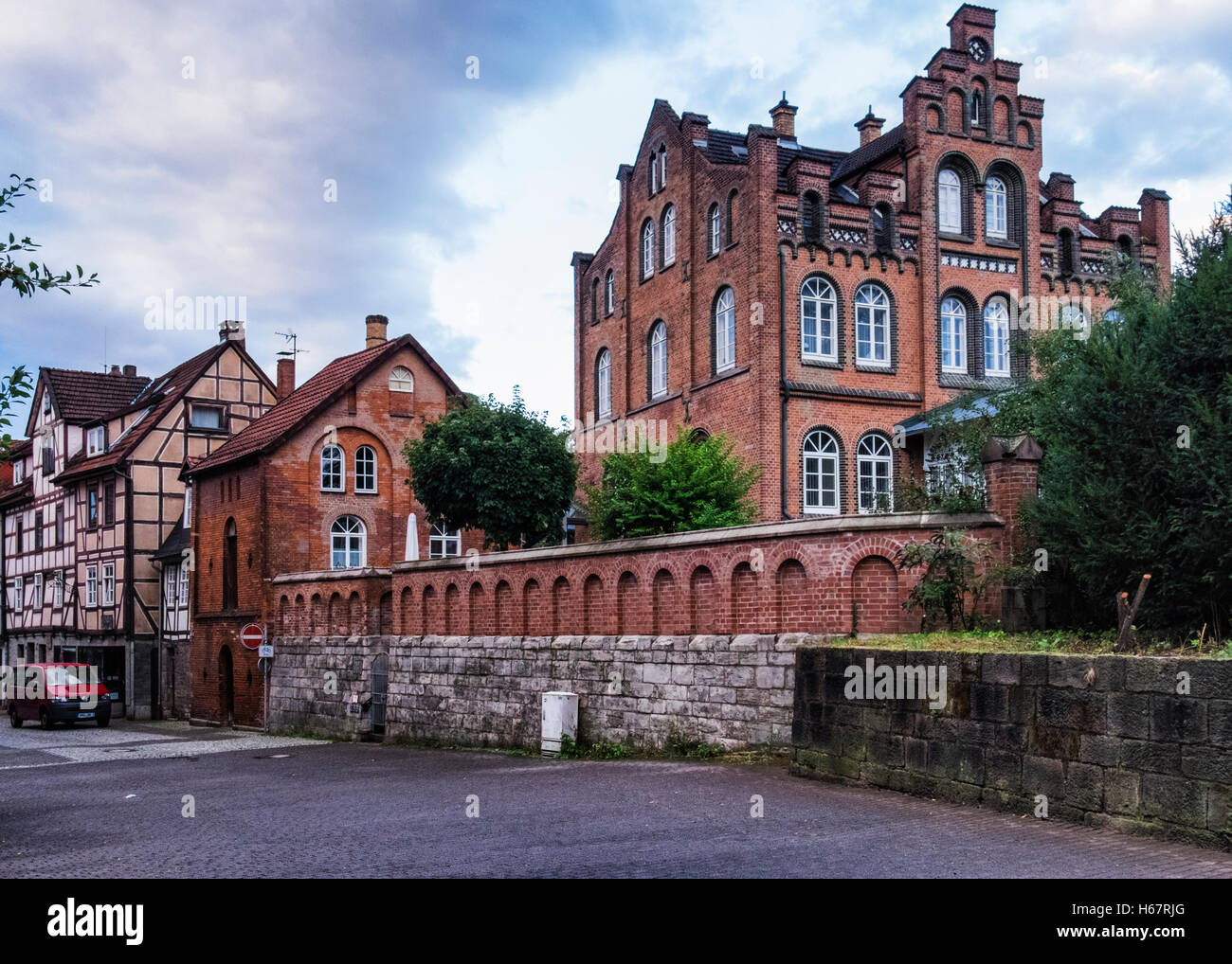 Traditional german homes hi-res stock photography and images - Alamy