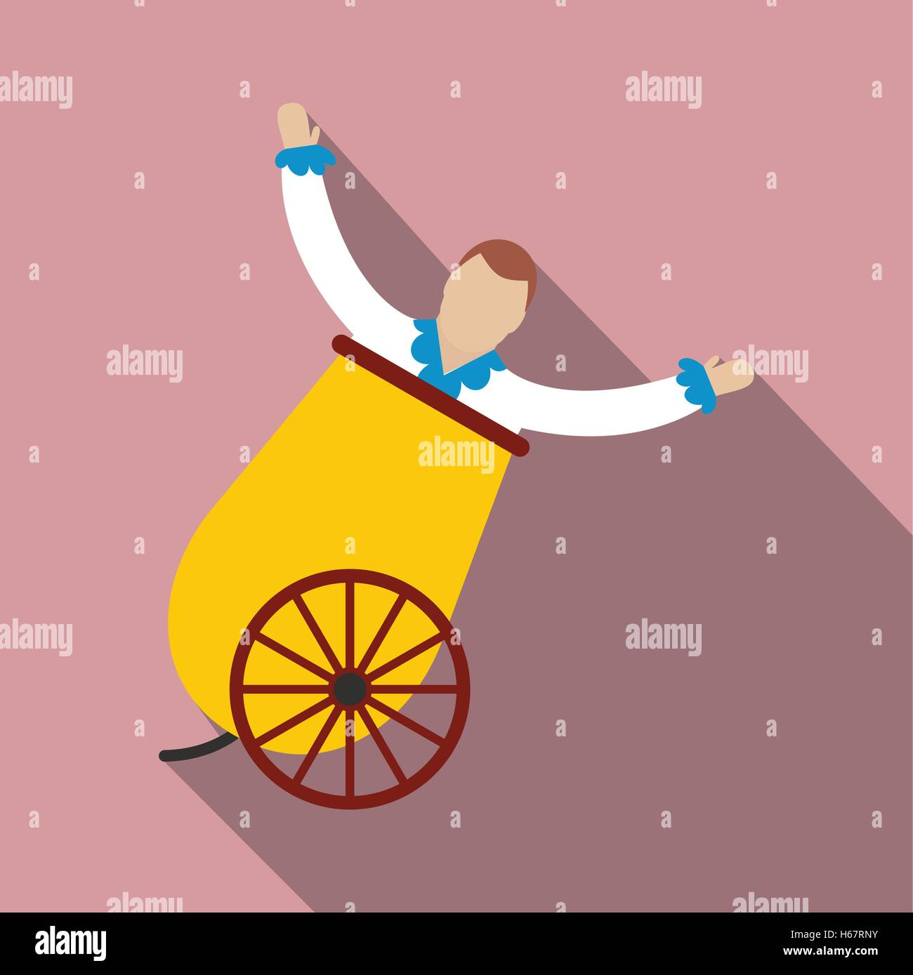 Human cannonball hi-res stock photography and images - Alamy
