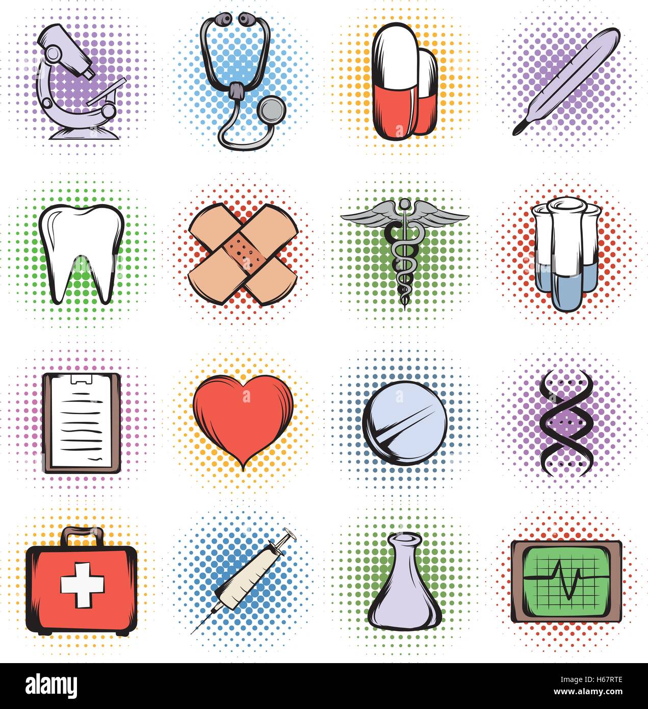 Medical comics hi-res stock photography and images - Alamy
