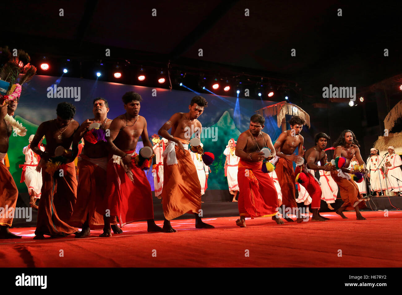 Kavadi Dance, Kerala, India Stock Photo - Alamy