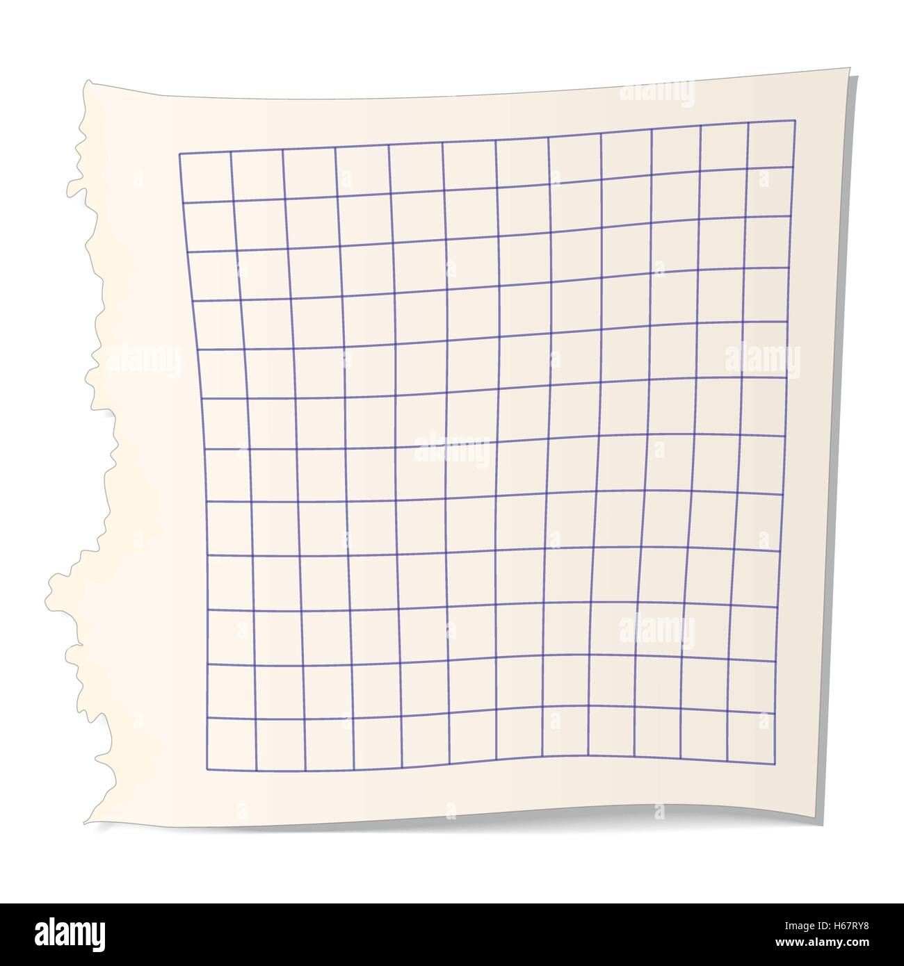 Single sheet of graph paper hi-res stock photography and images - Alamy