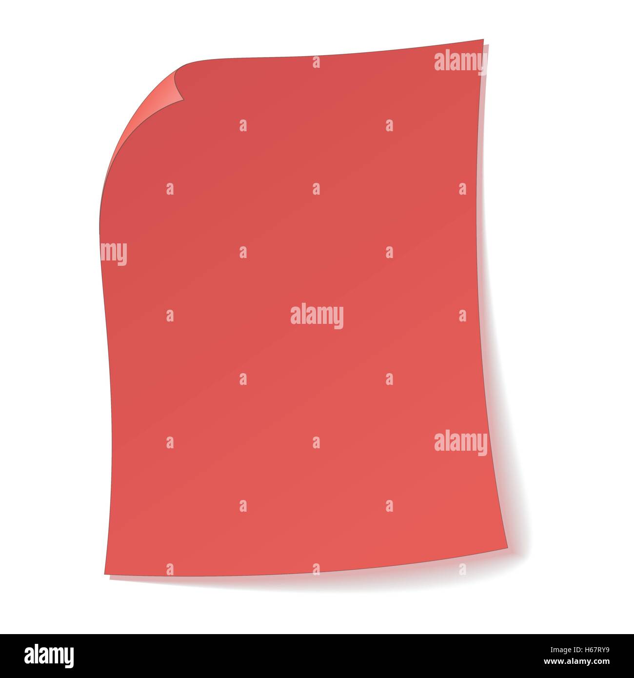 Pink sheet of paper icon Stock Vector Image & Art - Alamy