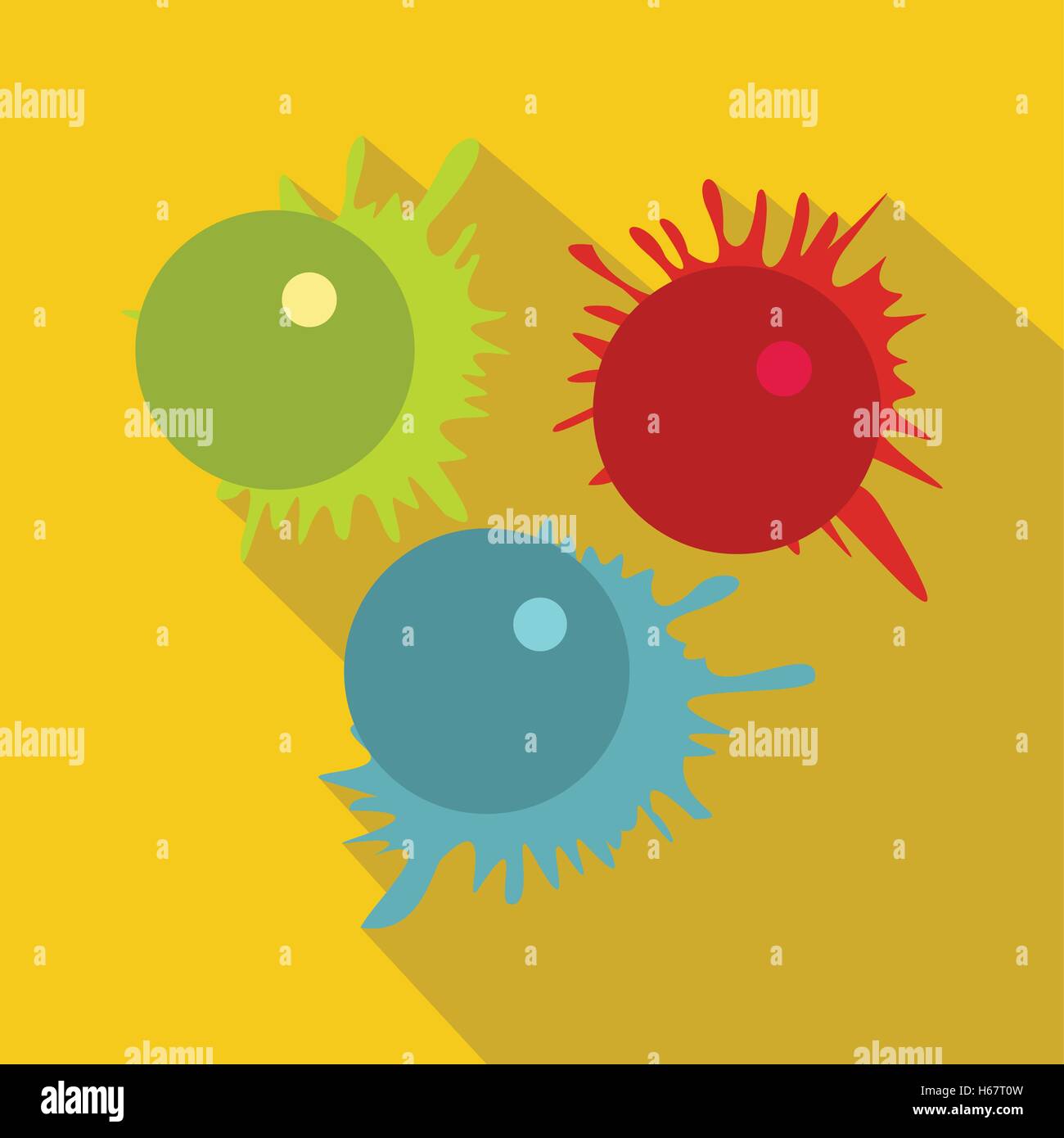 Target paintball cartoon icon hi-res stock photography and images - Alamy