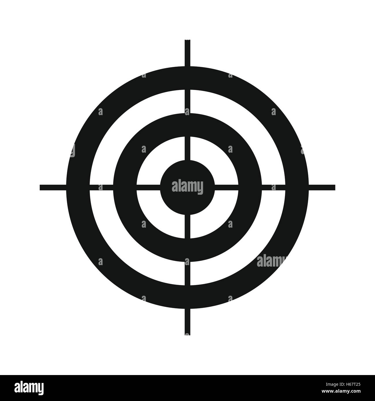 Simple sniper aiming cross hi-res stock photography and images - Alamy
