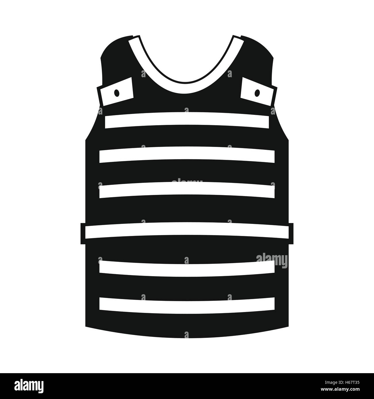 Police protective vest Stock Vector Images - Alamy