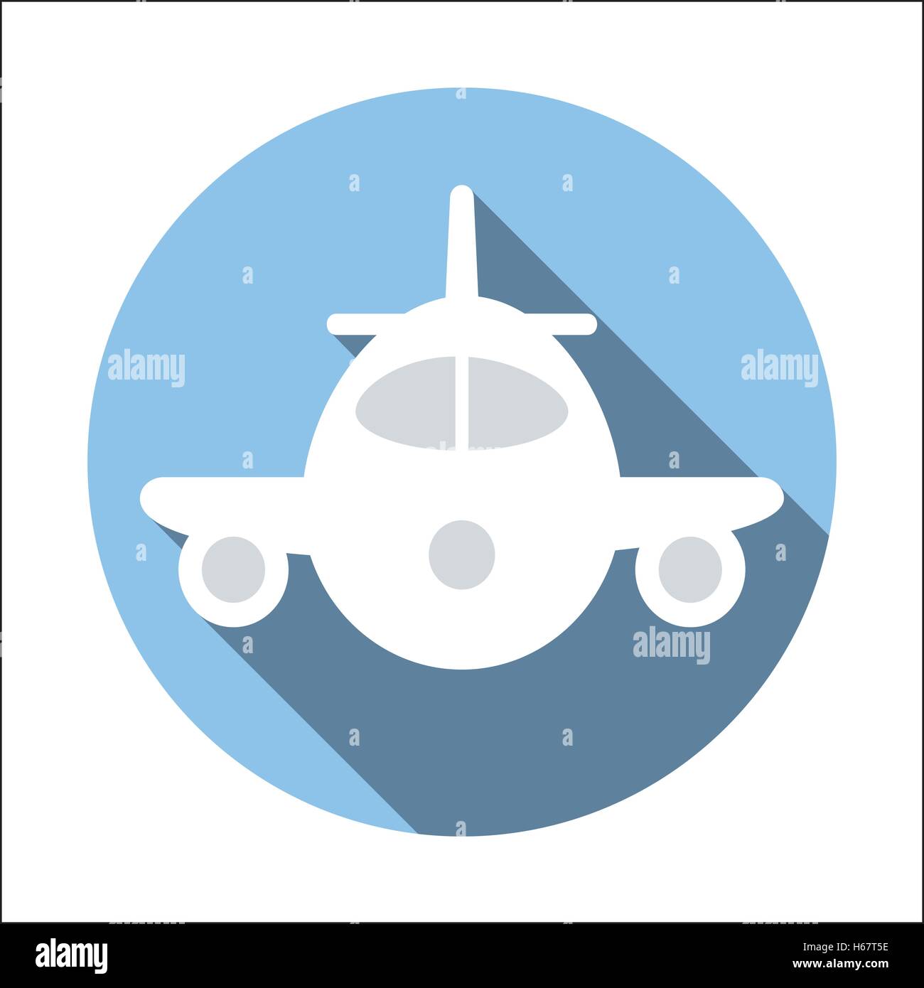 Long plane trip Stock Vector Images - Alamy