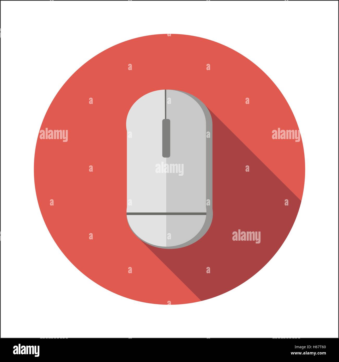 Computer mouse flat icon Stock Vector Image & Art - Alamy