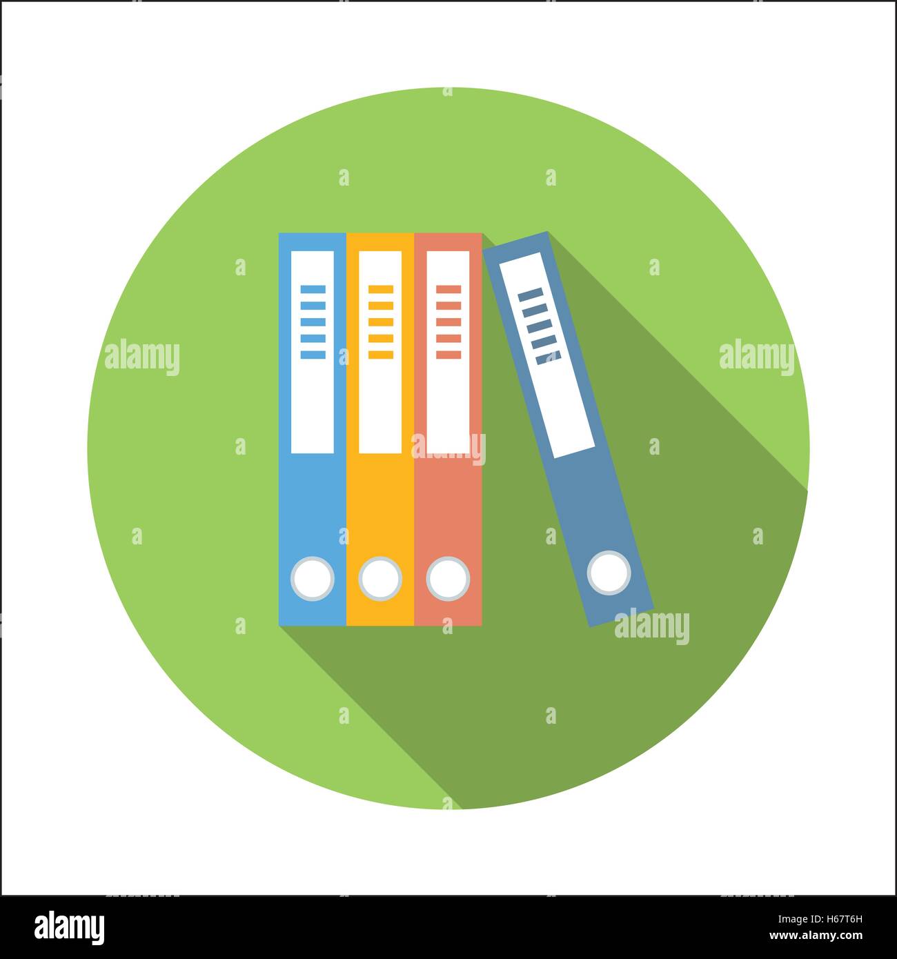 Cardboard folders Stock Vector Images - Alamy