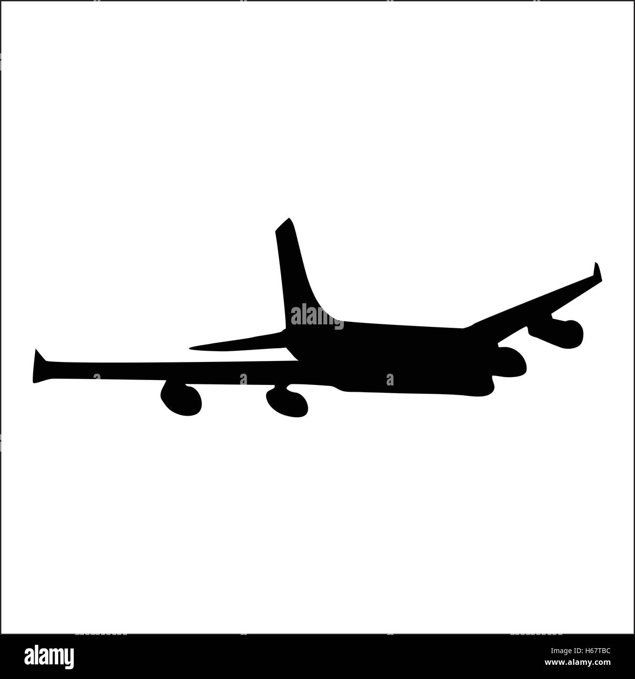 Planes front Stock Vector Images - Alamy