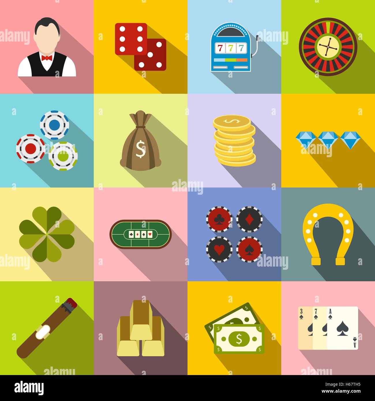 Winning money and tv game show Stock Vector Images - Alamy