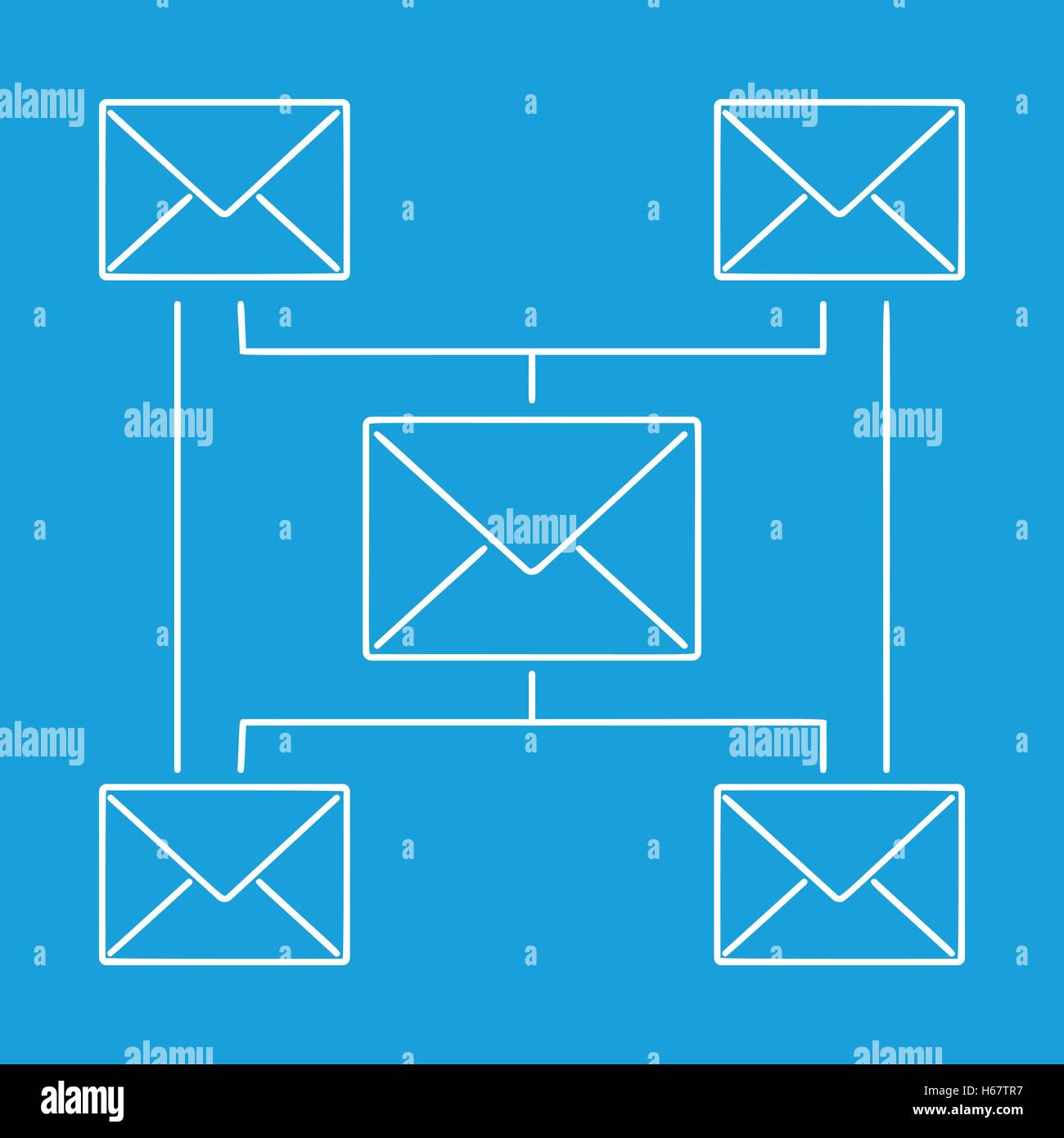 Outlook email Stock Vector Images - Alamy