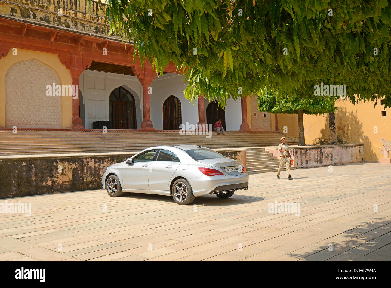 Car in Amer fort Stock Photo - Alamy