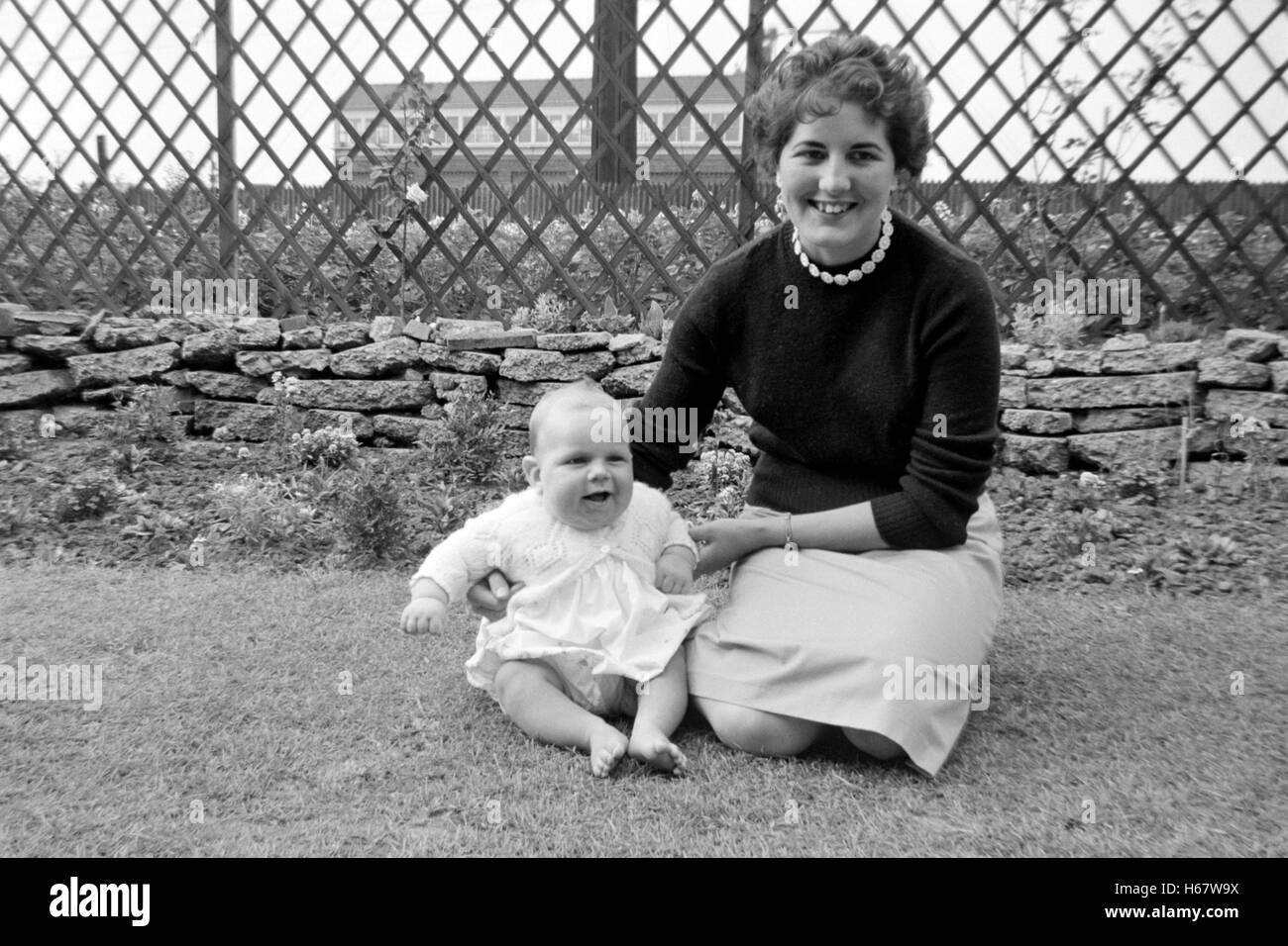 1960s baby hi-res stock photography and images - Alamy