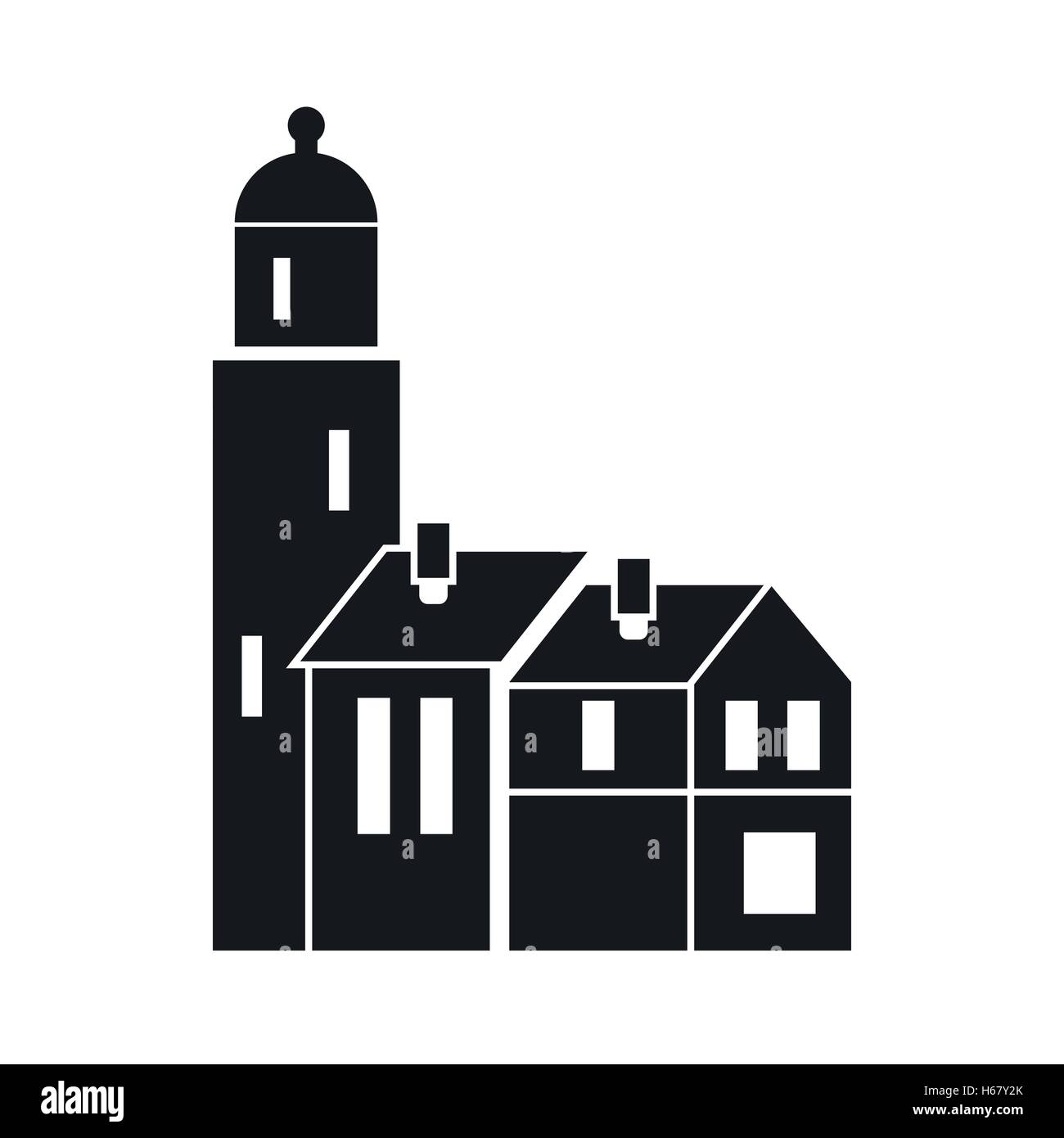 New build houses Cut Out Stock Images & Pictures - Alamy