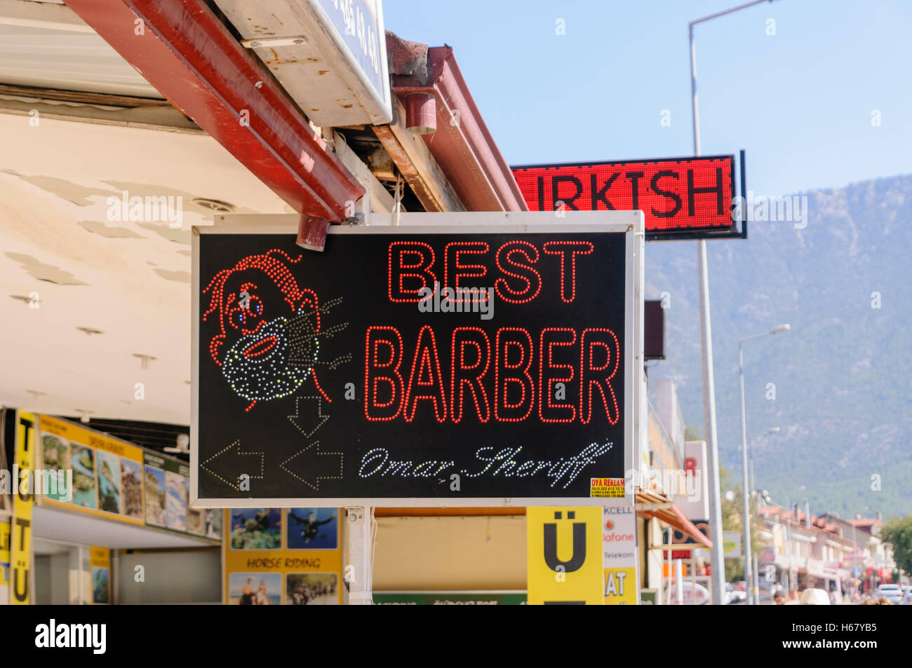 Turkish street signs hi-res stock photography and images - Alamy