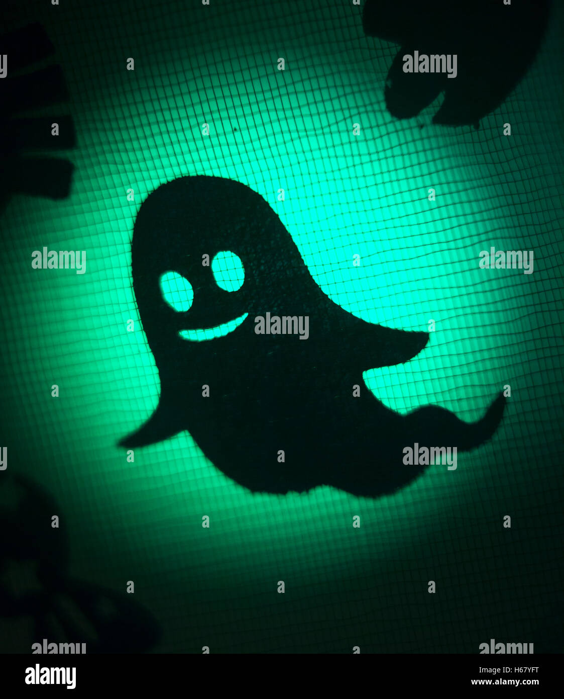 Halloween ghost children's party trick or treat surreal, ghostly scary ...