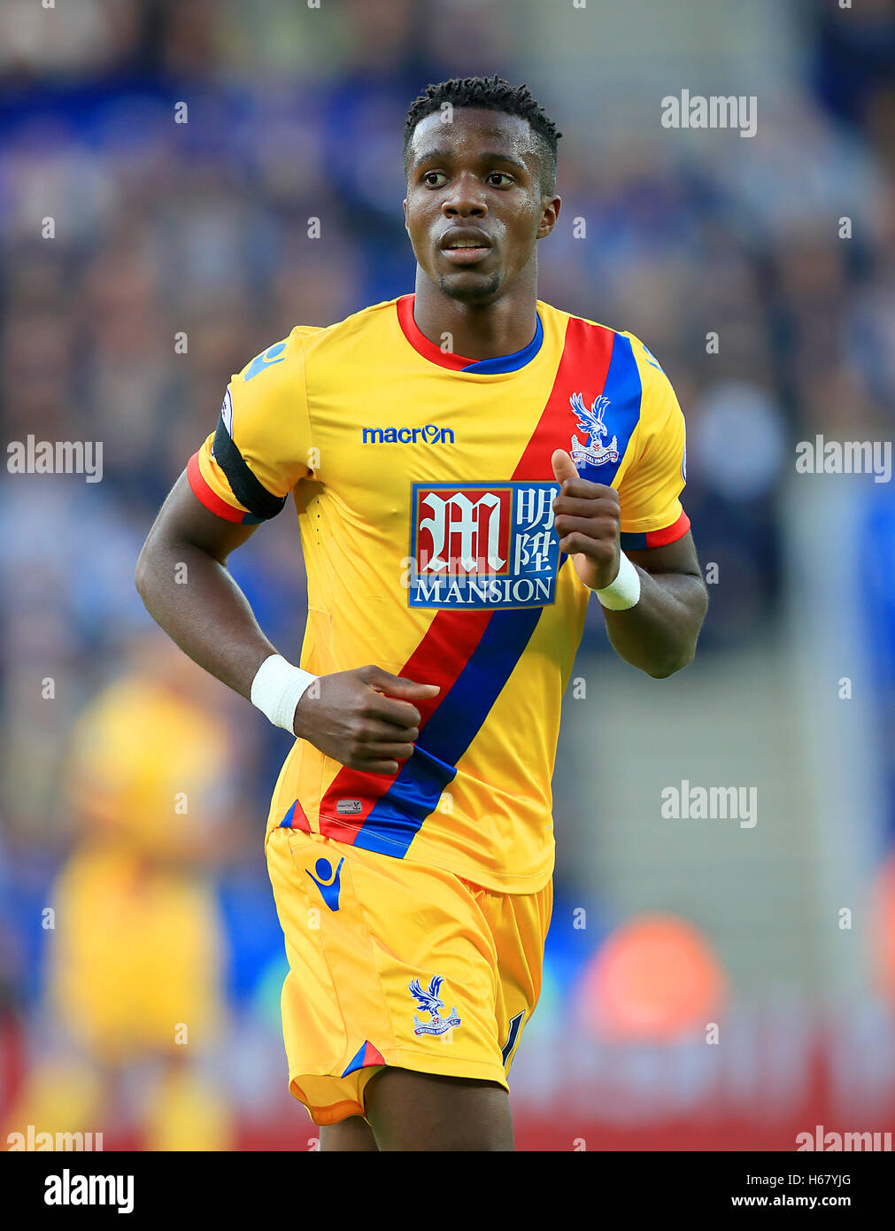 Wilfried Zaha, Crystal Palace Stock Photo - Alamy