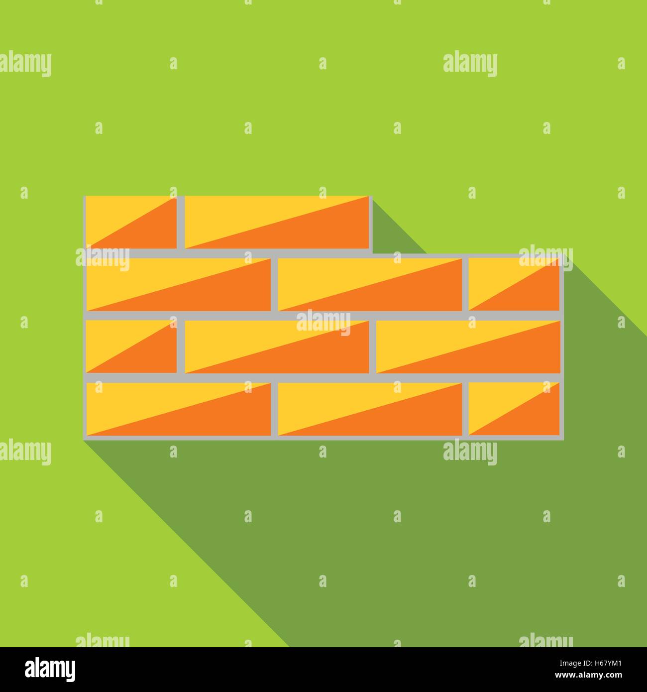 Long stone wall Stock Vector Images - Alamy