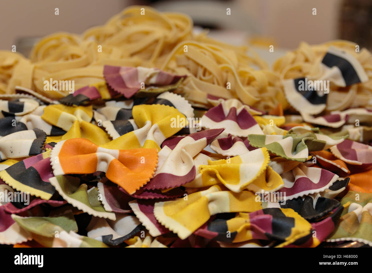 Butterfly noodle hi-res stock photography and images - Alamy