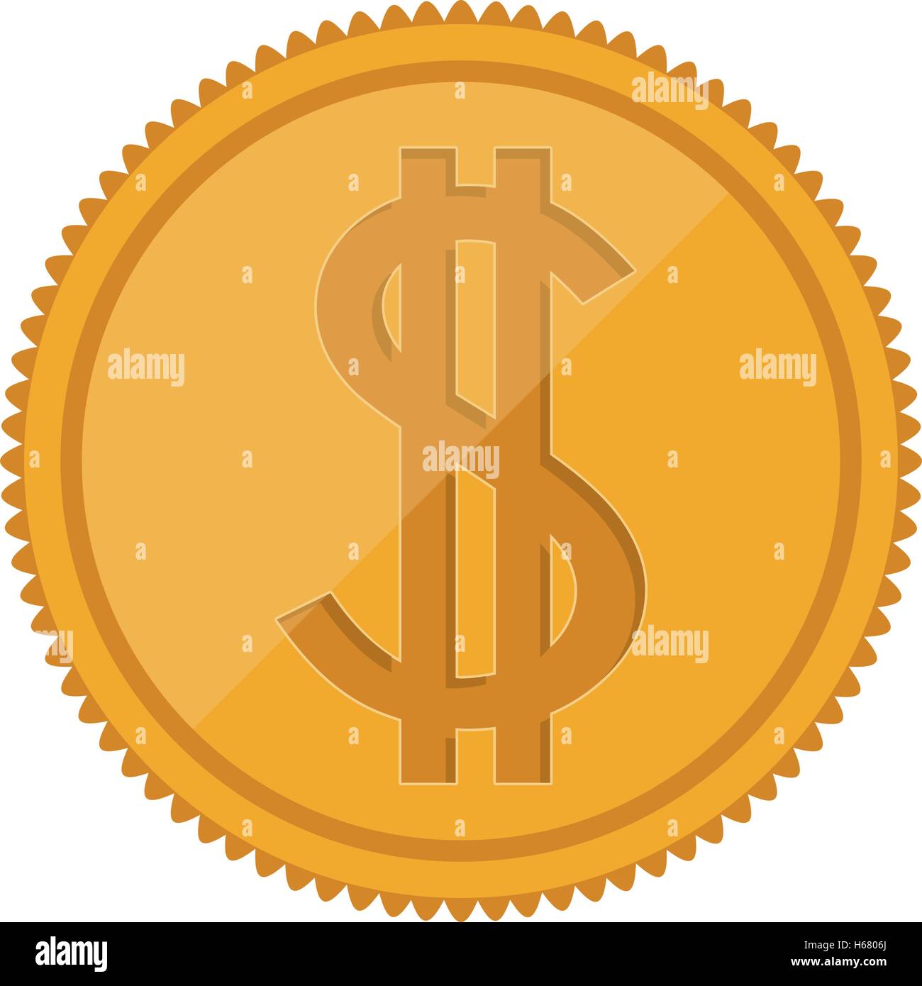 money coin icon Stock Vector Image & Art - Alamy