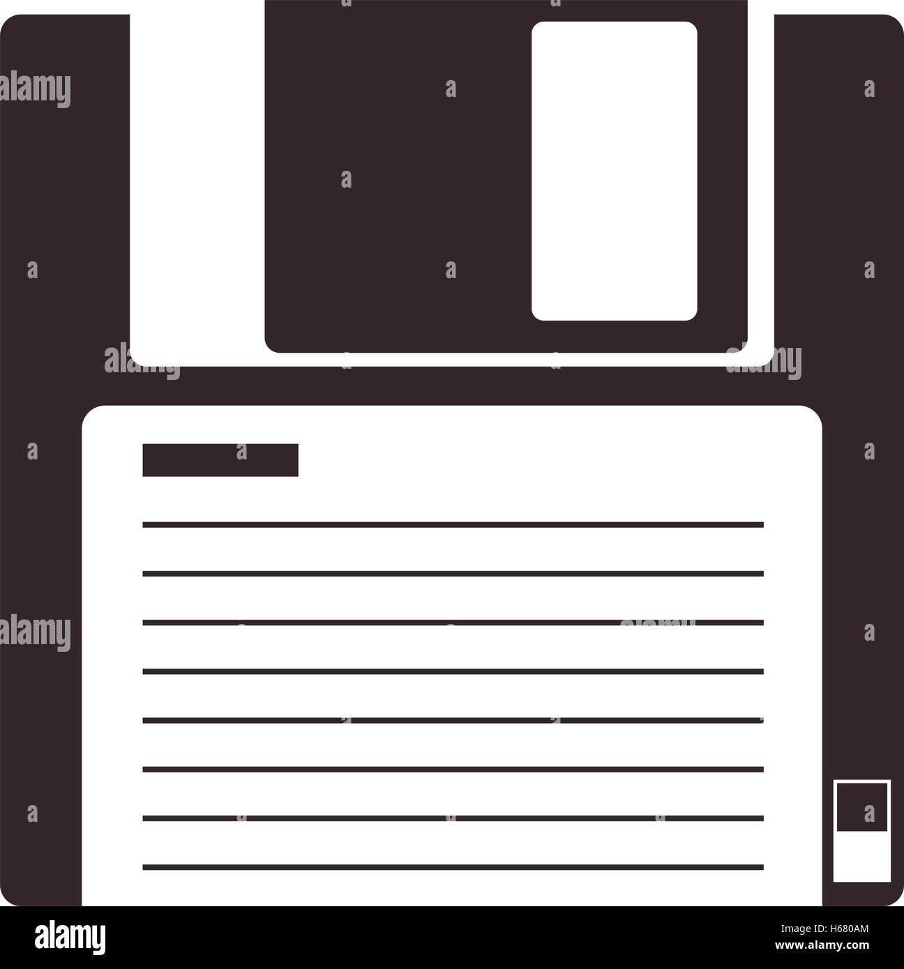 data diskette icon Stock Vector Image & Art - Alamy