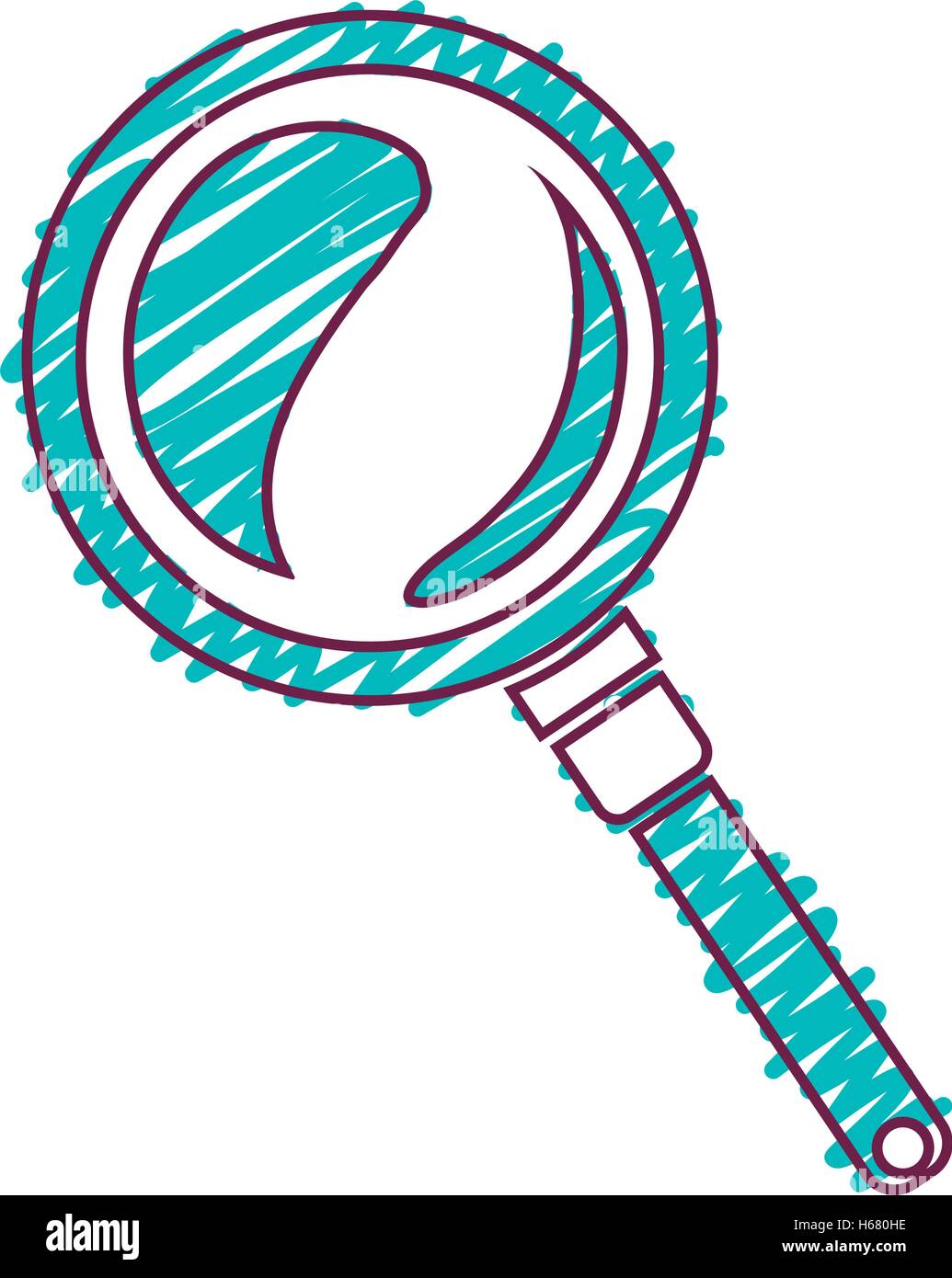 magnifying glass icon Stock Vector Image & Art - Alamy