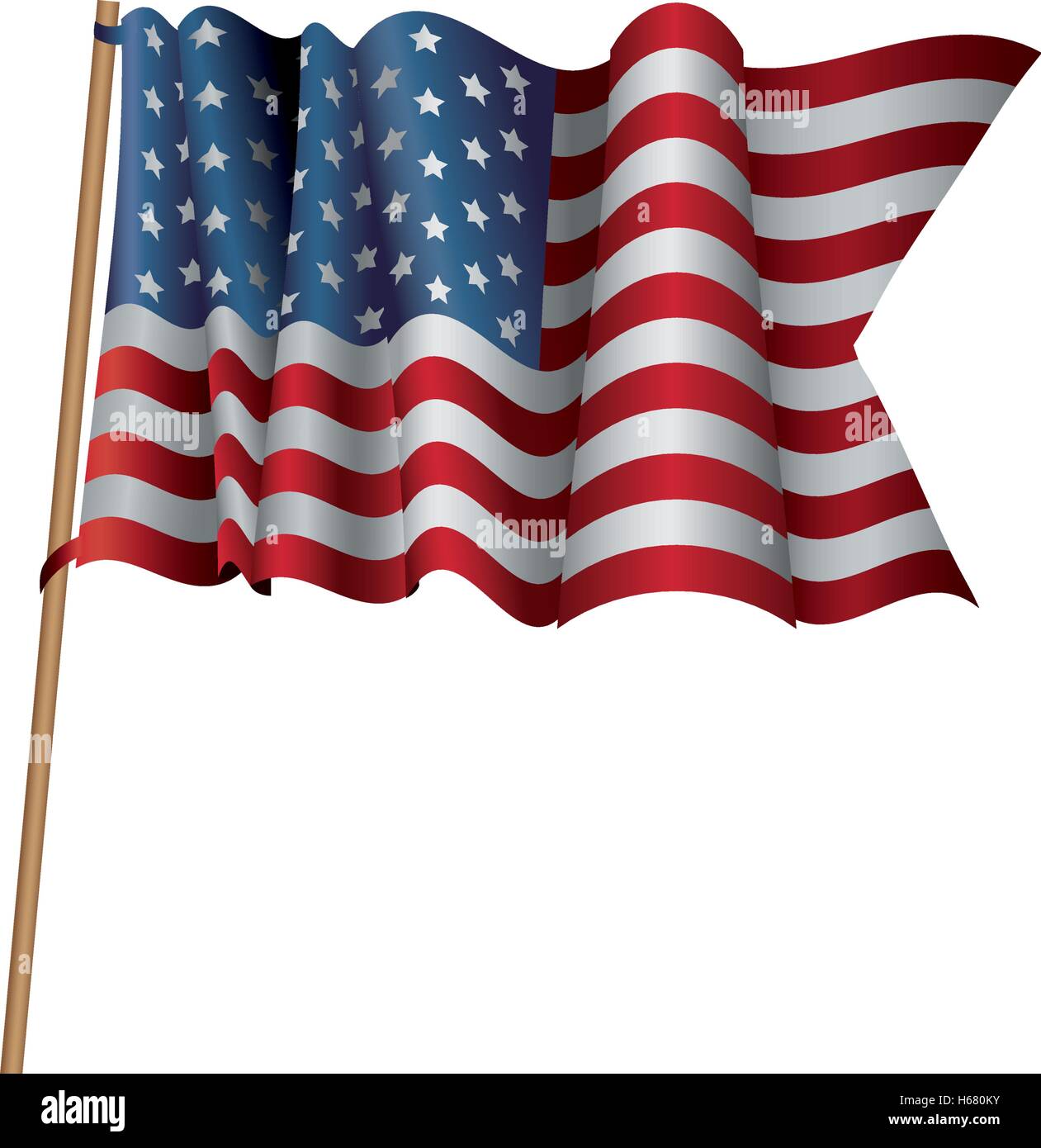 usa flag symbol Stock Vector Image & Art - Alamy