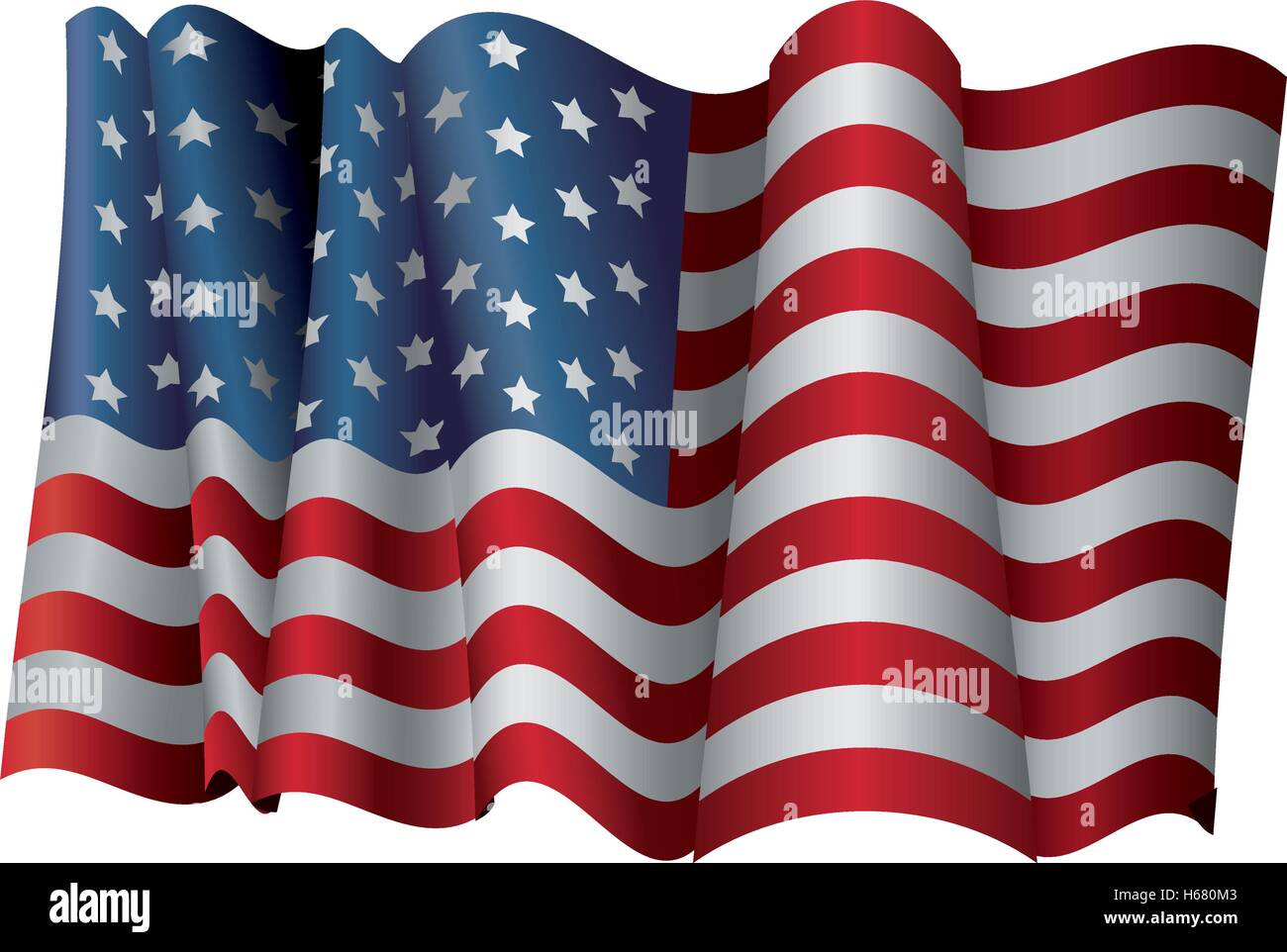 usa flag symbol Stock Vector Image & Art - Alamy