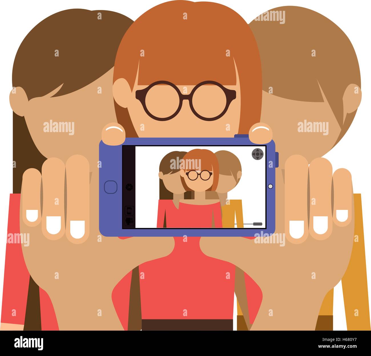 photo selfie design Stock Vector Image & Art - Alamy