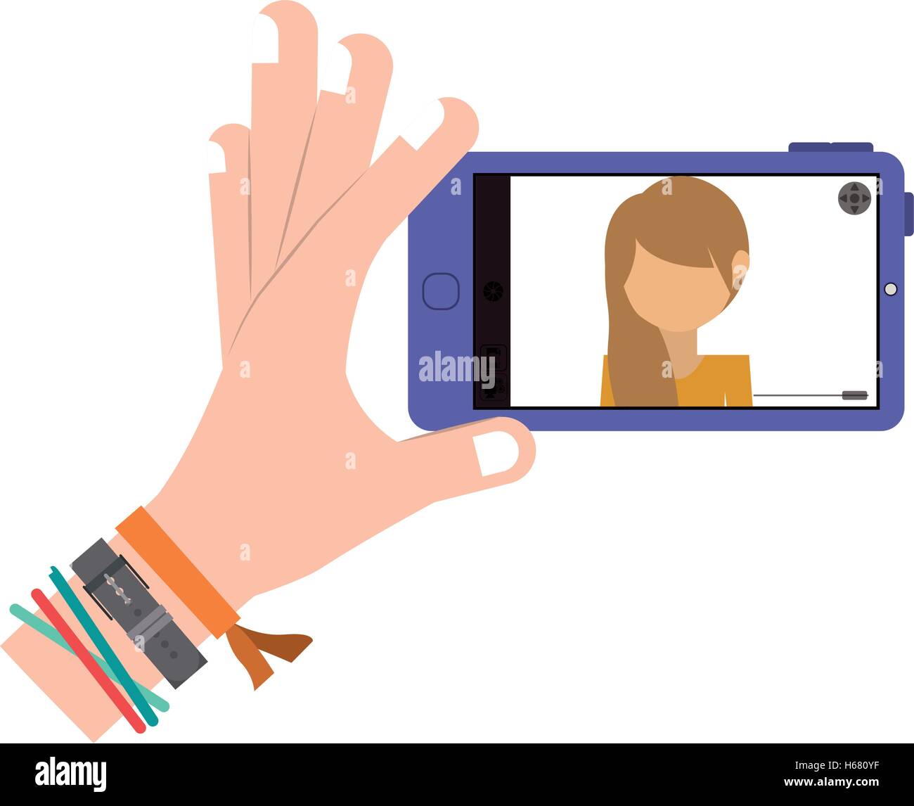 photo selfie design Stock Vector Image & Art - Alamy