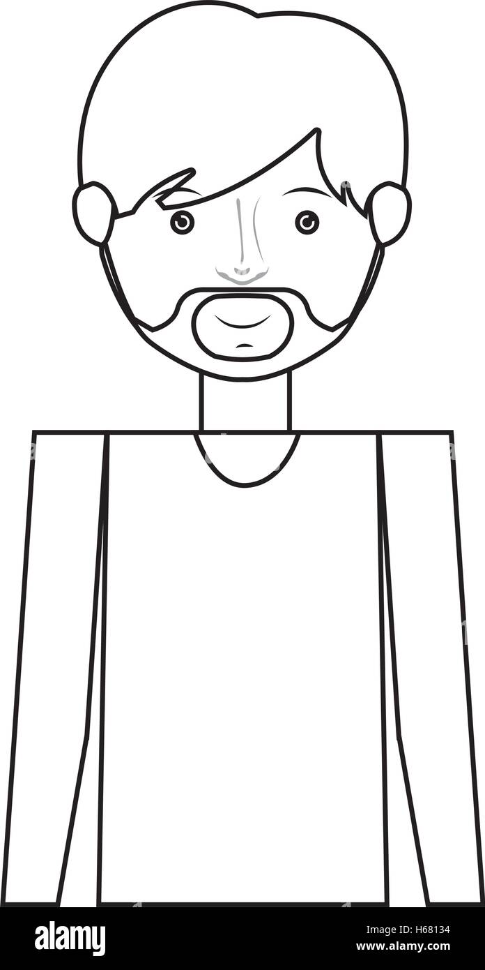 hispter man icon Stock Vector Image & Art - Alamy