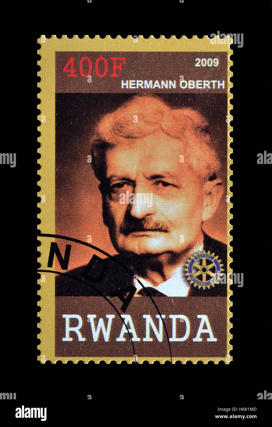 Rwanda stamp 2009 Stock Photo - Alamy