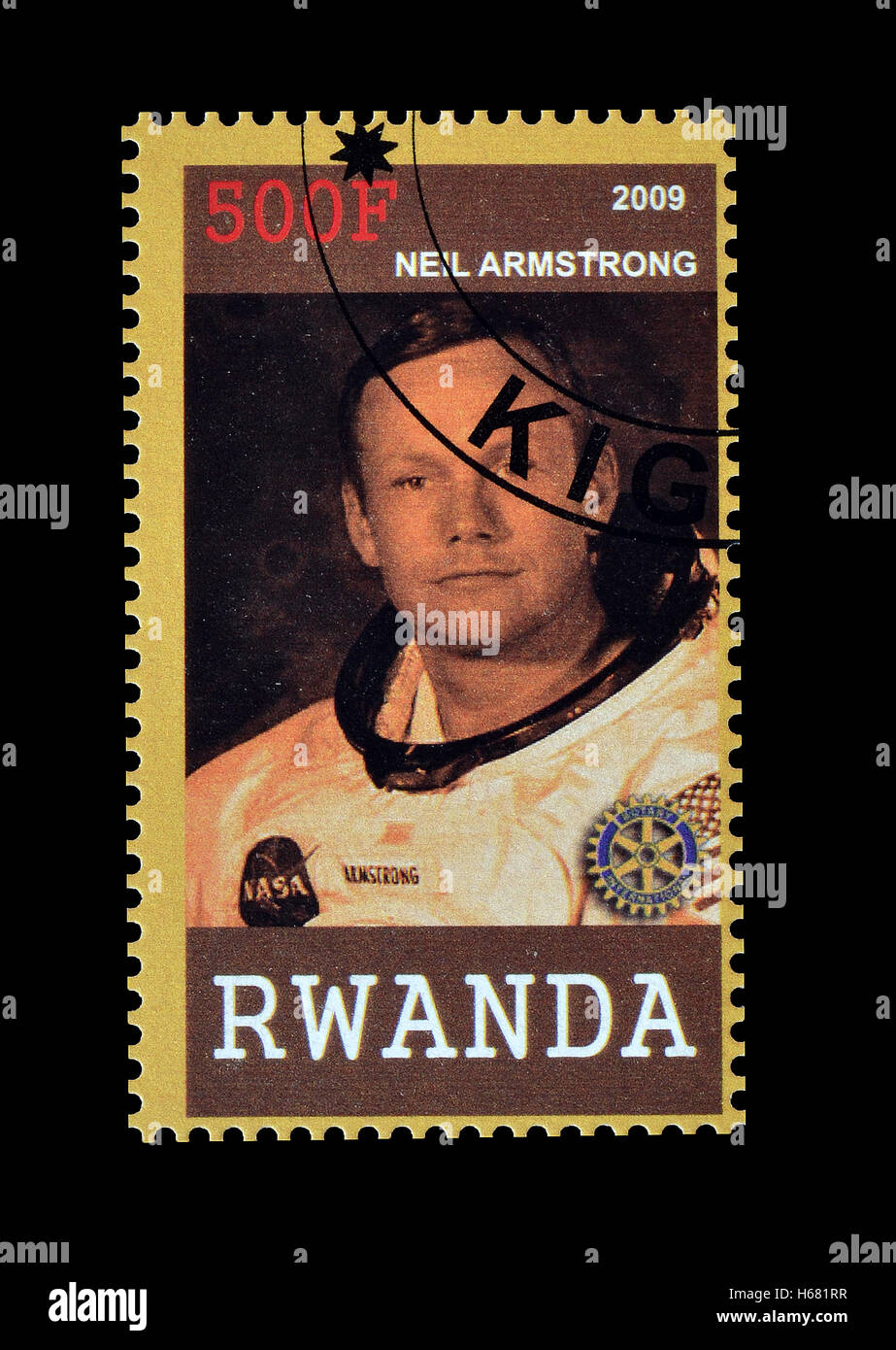Rwanda stamp 2009 Stock Photo - Alamy