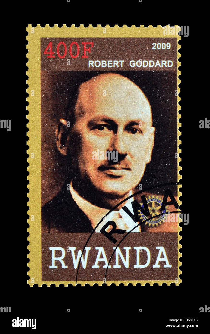 Rwanda stamp 2009 Stock Photo - Alamy