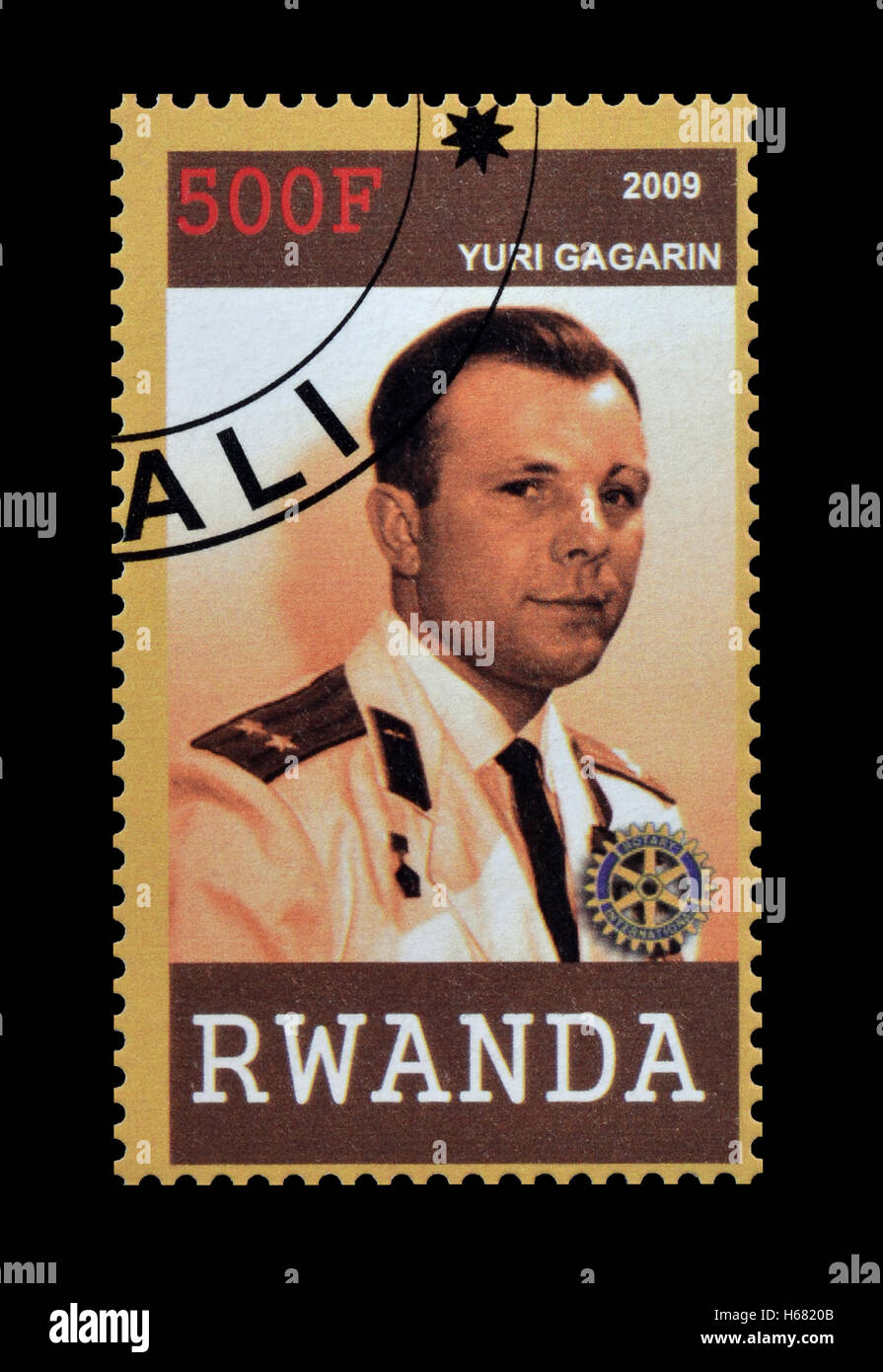 Rwanda stamp 2009 Stock Photo - Alamy