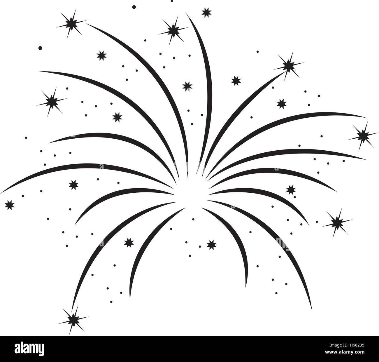 fireworks burst design Stock Vector Image & Art - Alamy