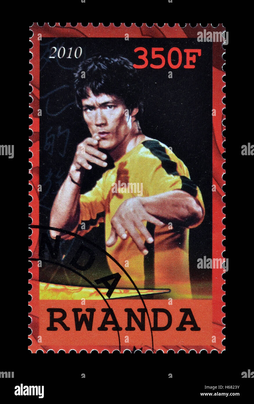Rwanda stamp 2010 Stock Photo - Alamy