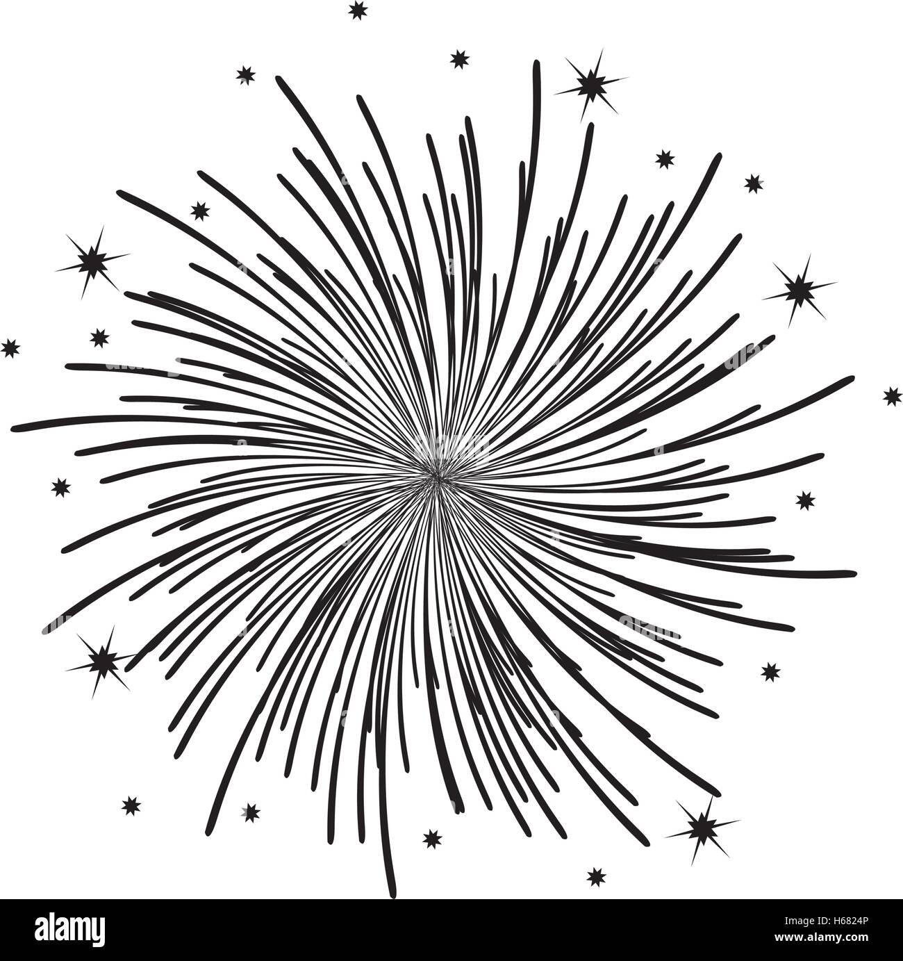 fireworks burst design Stock Vector Image & Art - Alamy
