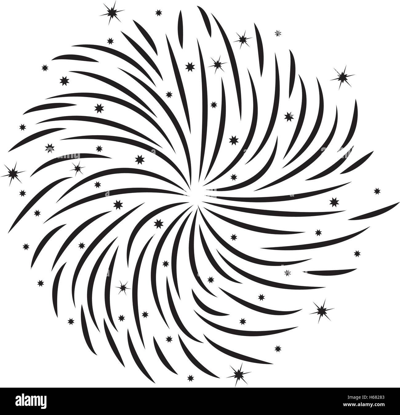 fireworks burst design Stock Vector Image & Art - Alamy