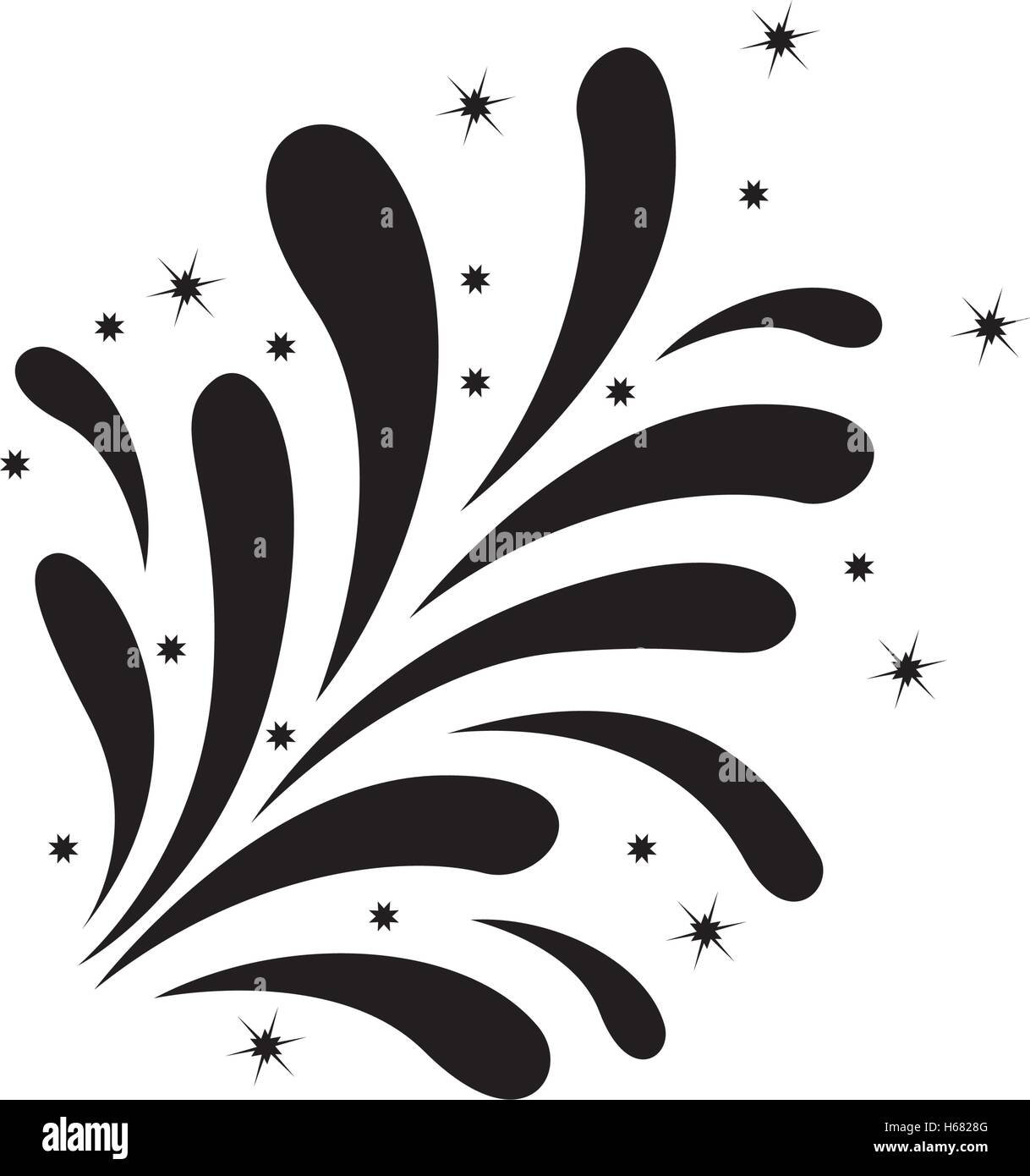 fireworks burst design Stock Vector Image & Art - Alamy