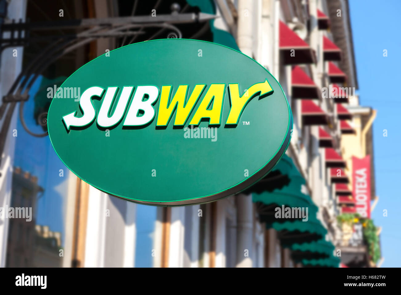 Subway Restaurant Sign High Resolution Stock Photography and Images - Alamy