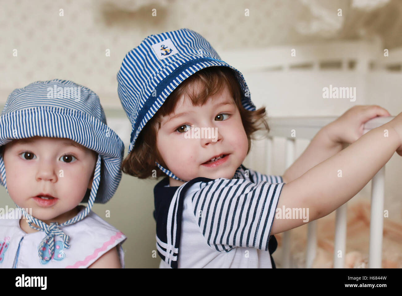 kid sailor play at home Stock Photo - Alamy