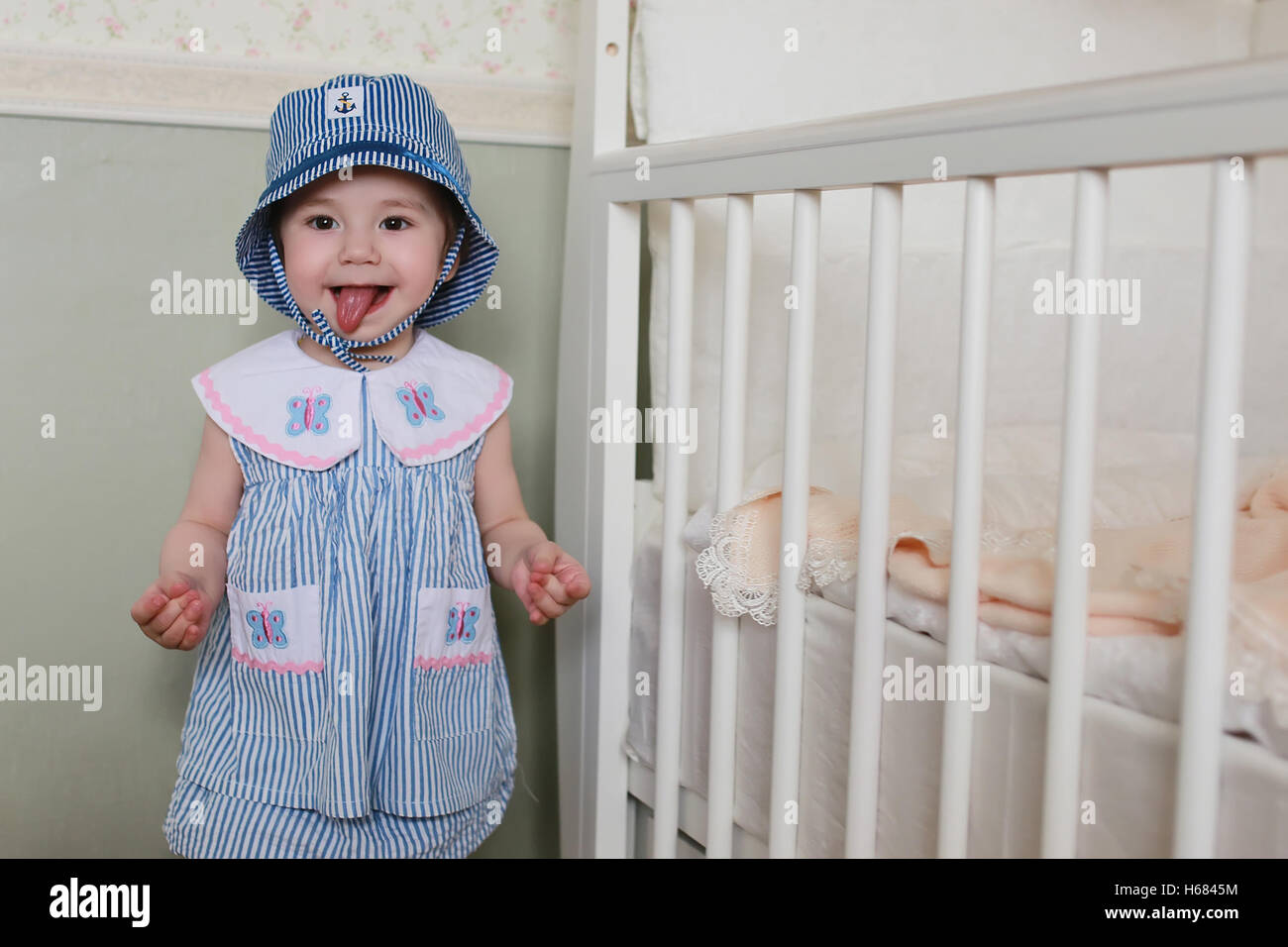 kid sailor play at home Stock Photo - Alamy