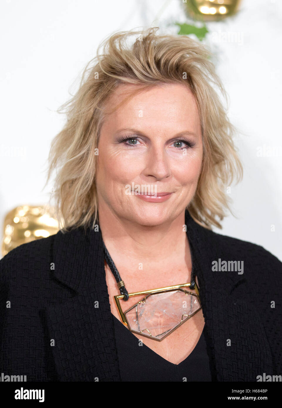 Jennifer Saunders attending the BAFTA Breakthrough Brits 2016 in ...