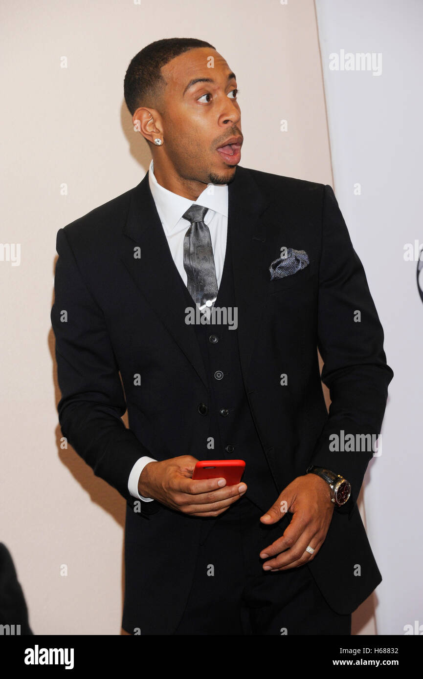 Rapper Ludacris arrives at the 2015 Billboard Music Awards press room ...